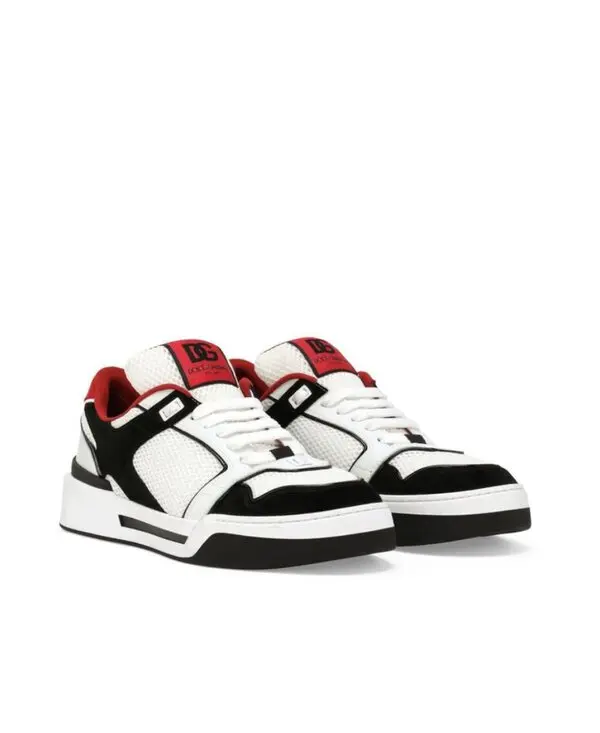 Dolce & Gabbana Round Toe Low Top Sneakers