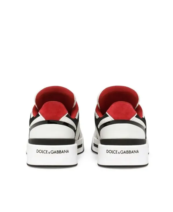 Dolce & Gabbana Round Toe Low Top Sneakers