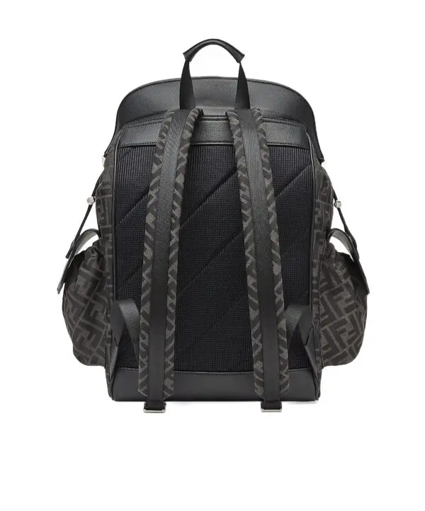 Fendi Ff Jacquard Drive Backpack