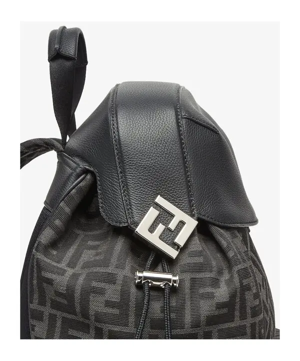 Fendi Ff Jacquard Drive Backpack