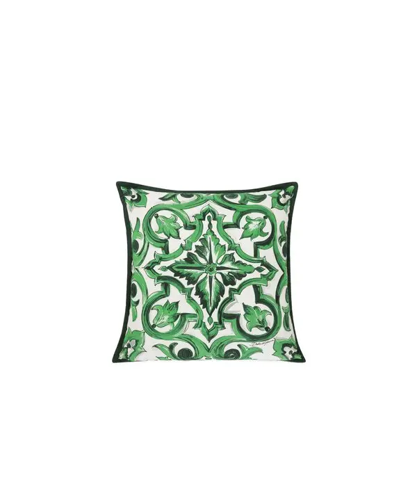 Dolce & Gabbana Dolce Gabbana Motif Printed Small Cushion - Multi-color