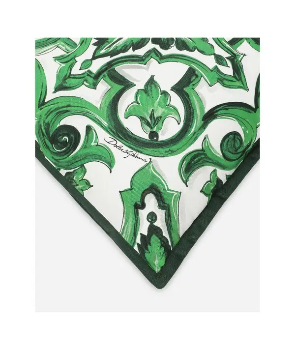 Dolce & Gabbana Dolce Gabbana Motif Printed Small Cushion