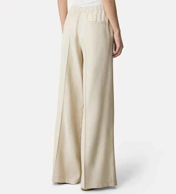 FORTE_FORTE Soft Pleated Trousers - Dune