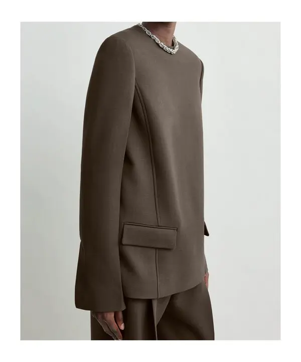 TOTEME Bark Pocket Top