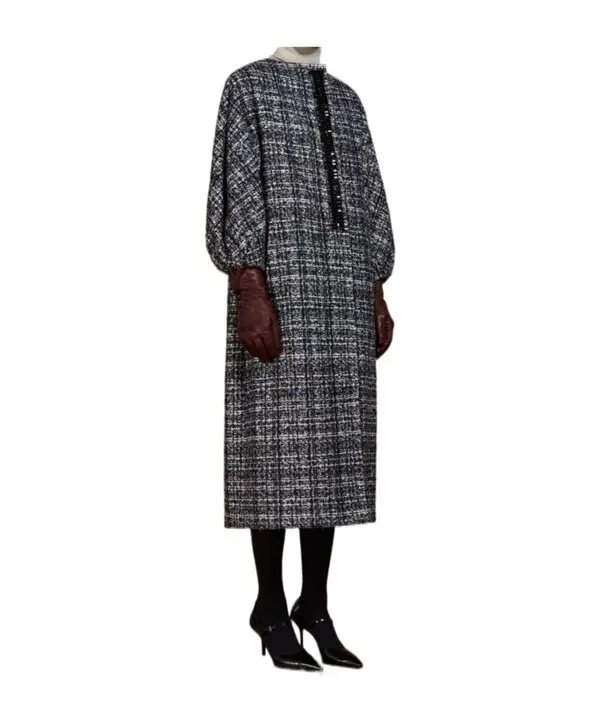 Max Mara Acieri Tweed Coat
