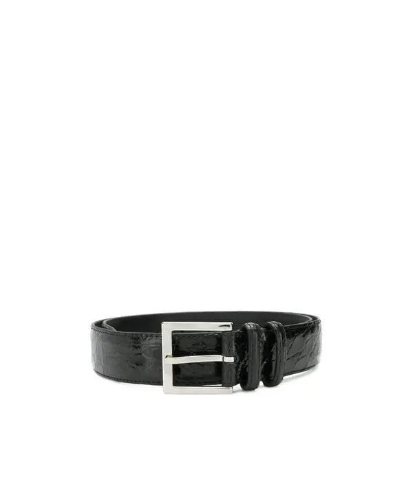 ORTIGNI Buckle Belt - Black