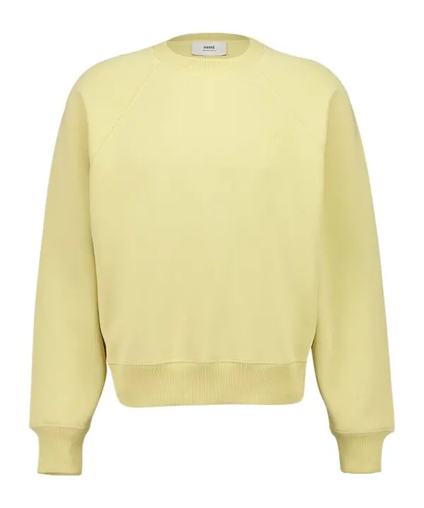 Ami De Coeur Crewneck Sweatshirt - Yellow
