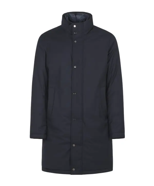 Herno Buttoned High Neck Coat