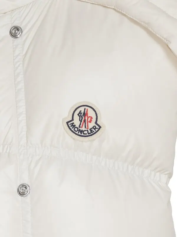Moncler Pario Logo Patch Hooded Padded Gilet
