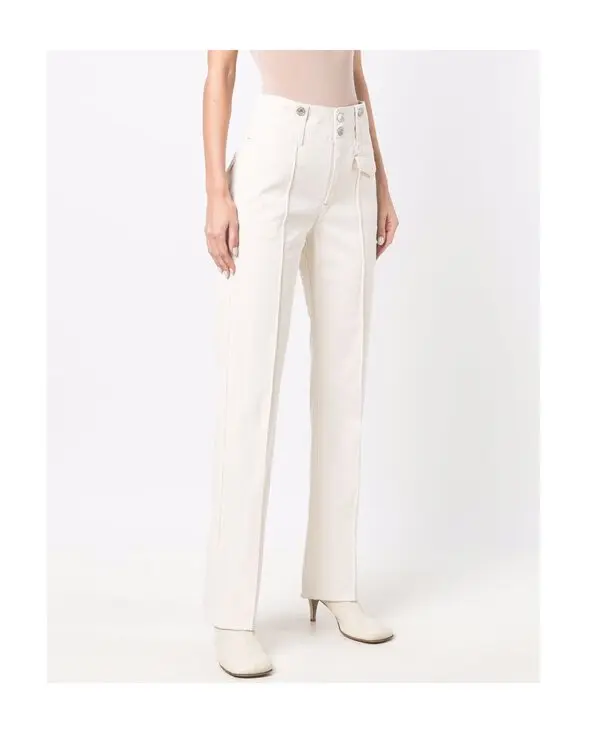 Isabel Marant Étoile Belt Loop Straight Leg Trousers