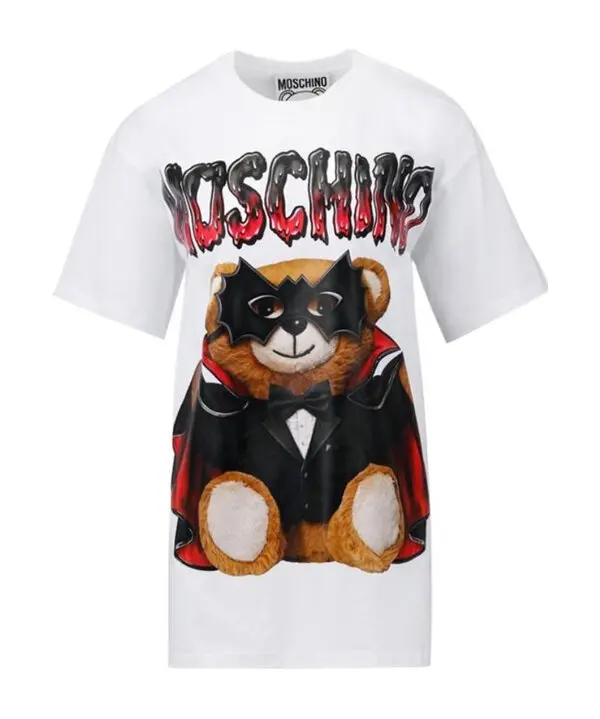 Moschino Teddy Bear Graphic T-shirt - Black