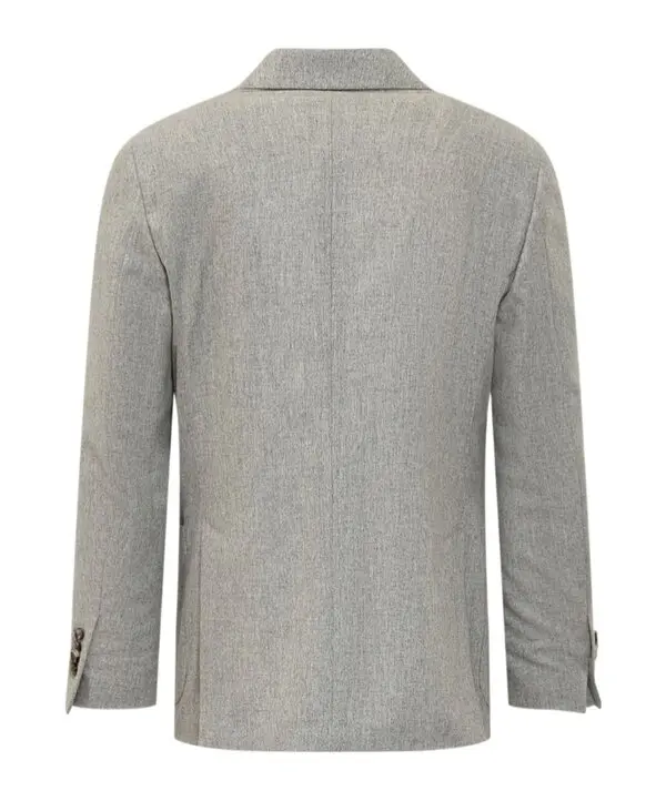 LARDINI Single-breasted Tailored Blazer - Gray