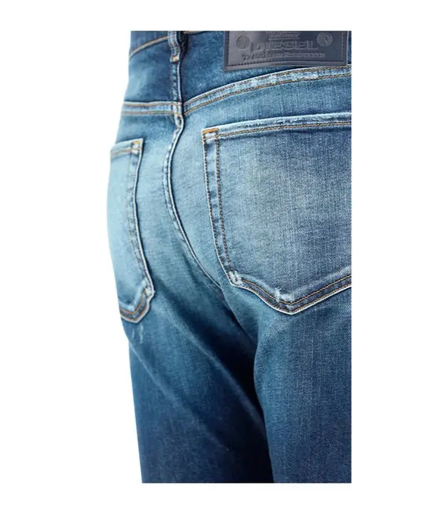 DIESEL® D-viker Straight-leg Jeans With Knee Slits