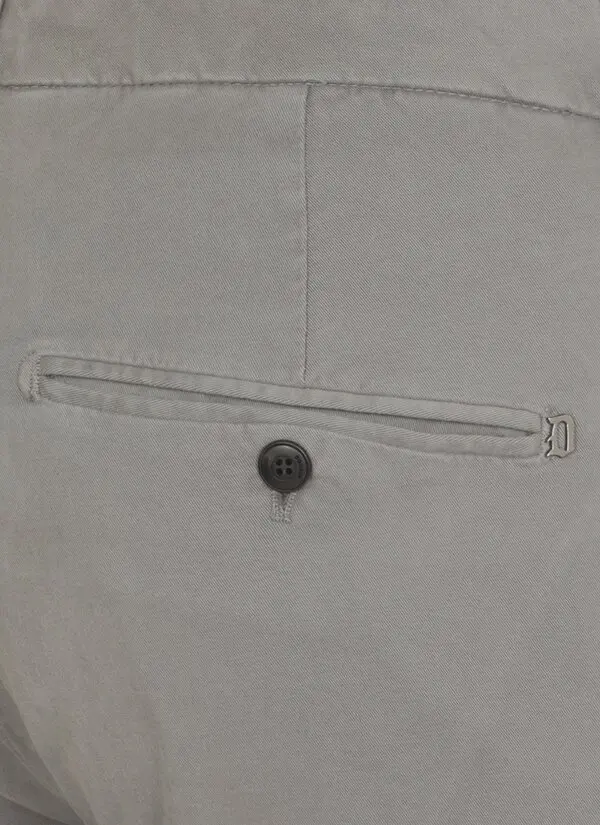 DONDUP Gaubert Slim Fit Chinos - Gray