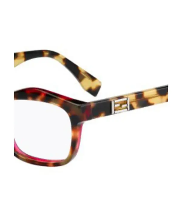 Fendi Logo Details Eyeglasses - White