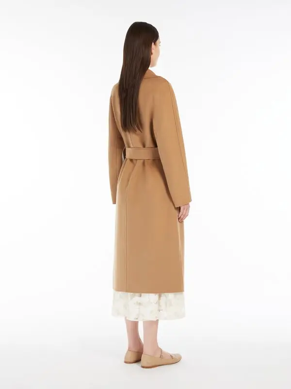 Max Mara Belted Mid-length Coat - Camel