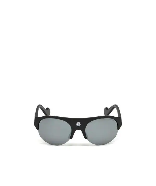 Moncler Oval Frame Sunglasses - Gray