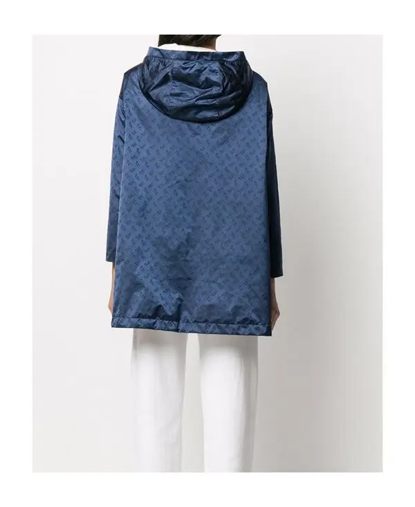 Herno Reversible Hooded Parka With Logo Print