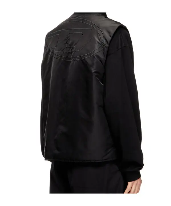 DIESEL® W-type-d1-sl Padded Reversible Satin Vest