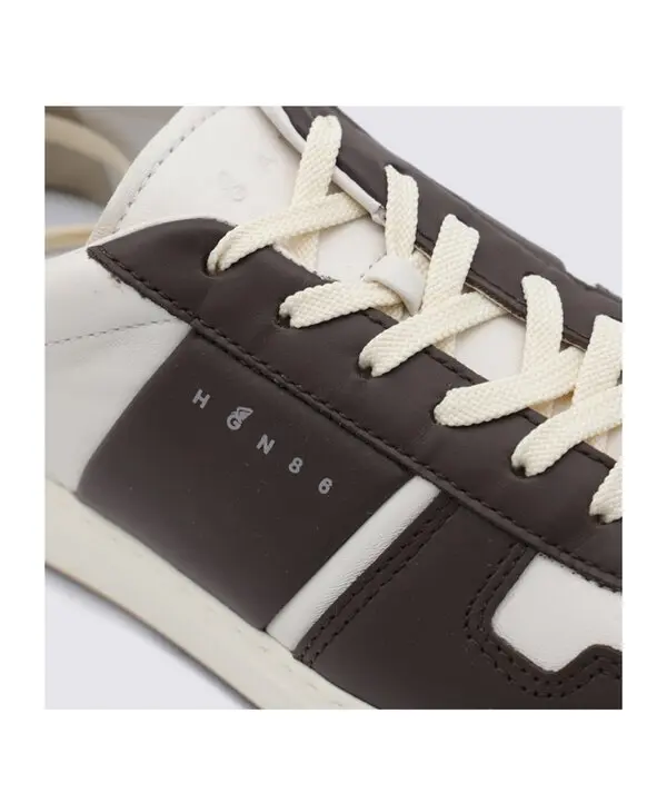 Hogan Panelled Low-top Sneakers