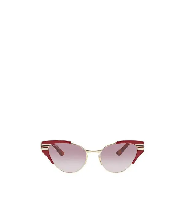 Gucci Logo Detail Sunglasses - Pink