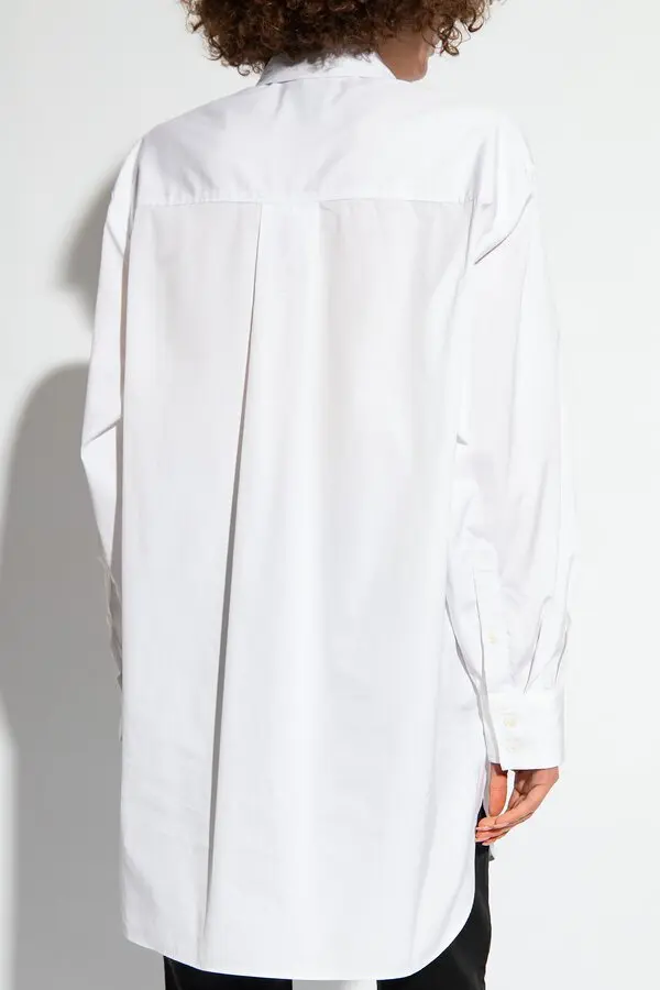 Isabel Marant Étoile Cylvany Embroidered Logo Shirt