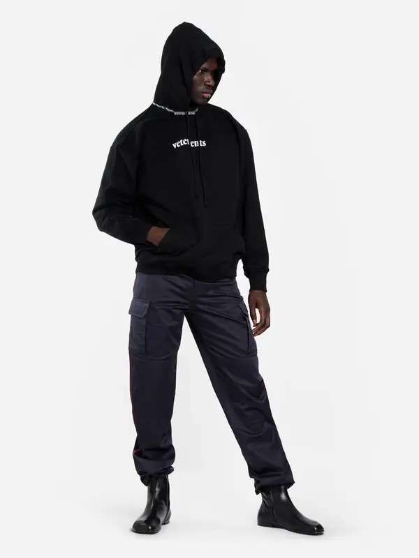 Vetements Logo Hooded Sweater