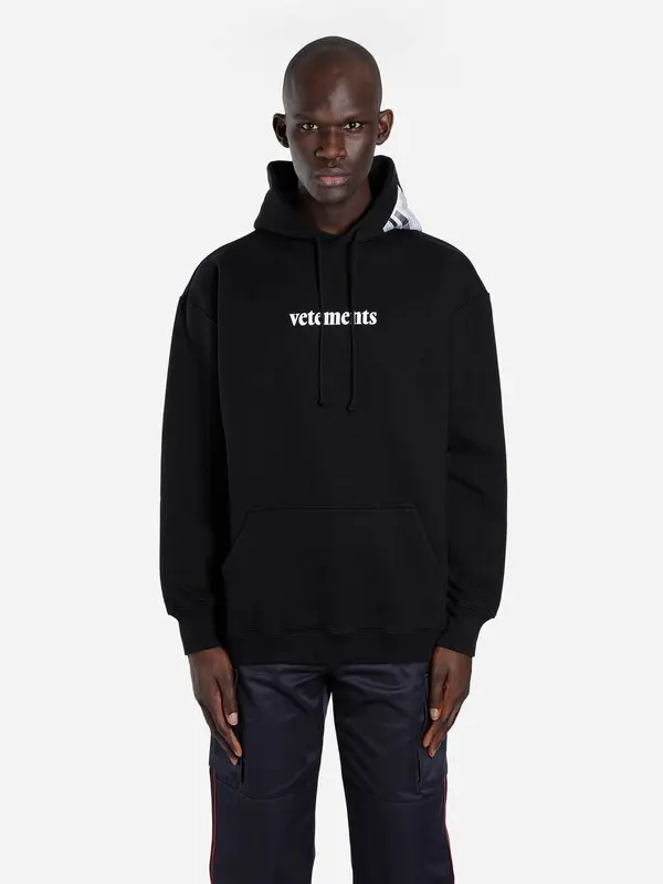 Vetements Logo Hooded Sweater