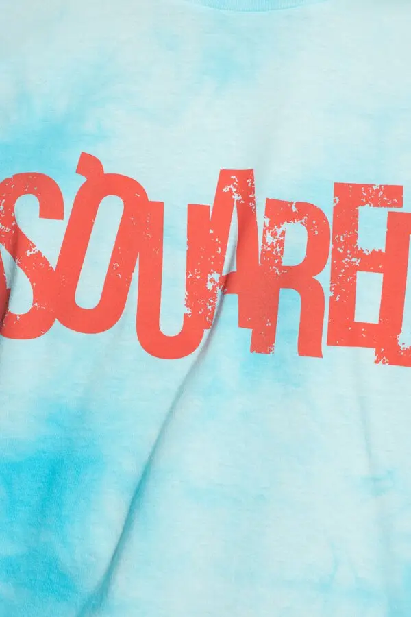 Dsquared2 Tie-dyed Crewneck T-shirt