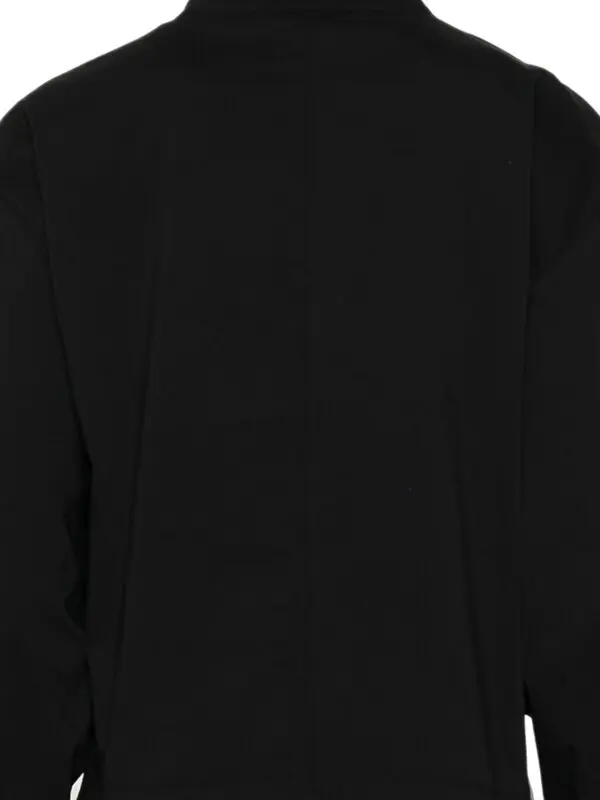 THOM KROM Long Sleeve Snap Button Top
