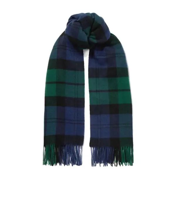 TOTEME Checkered Cashmere And Wool Blend Scarf - Multicolor