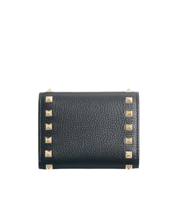 Valentino Garavani Rockstud Tri-fold Wallet