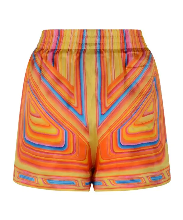 Casablanca Graphic Print Elasticated Waist Shorts