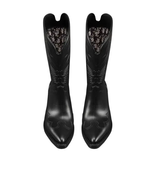 Dior Pointed Toe Embellished Boots