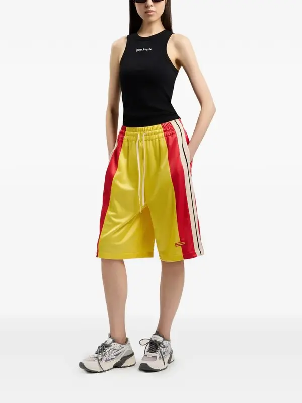 Palm Angels Ribbed Logo Tank Top