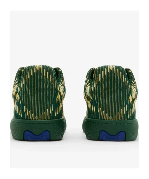 Burberry Checked Lace-up Sneakers