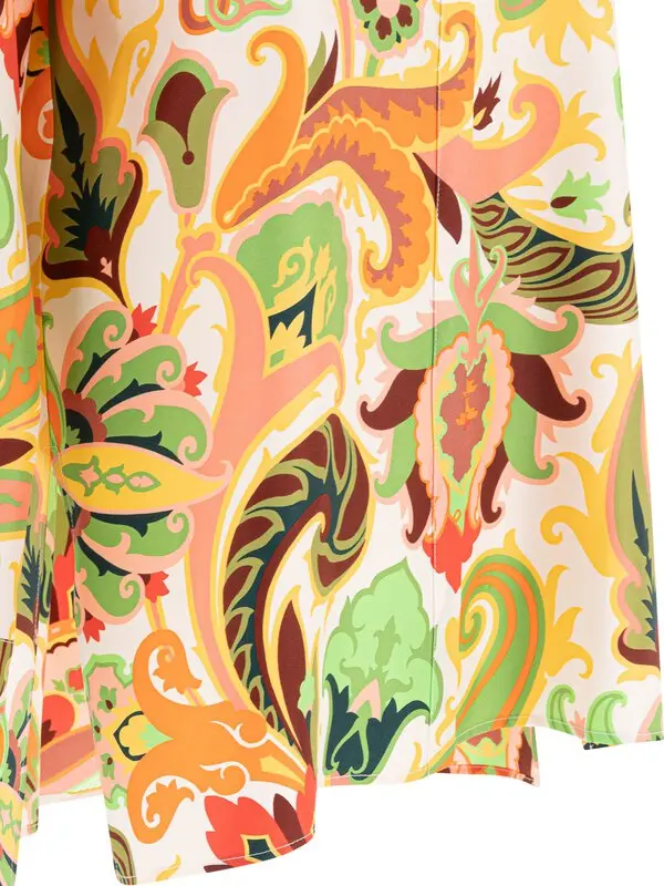 Etro Graphic Printed Long-sleeve Shirt