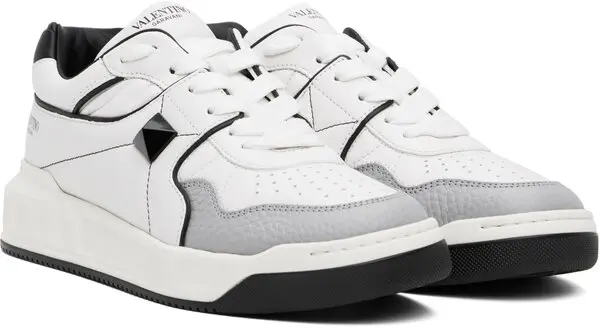 Valentino Garavani One Stud Lace-up Sneakers