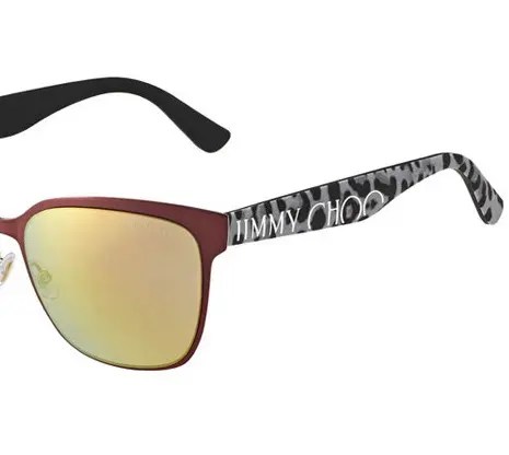 JIMMY CHOO Logo Sunglasses - Nude