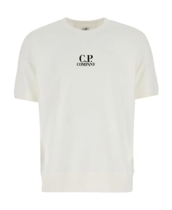 C.P. COMPANY Logo-print Cotton T-shirt