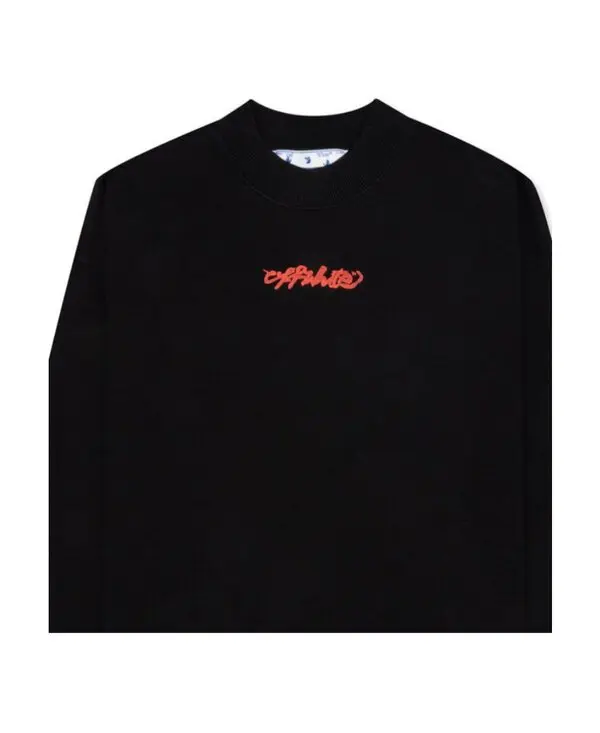 Off-White Arrow On Canvas Sweatshirt