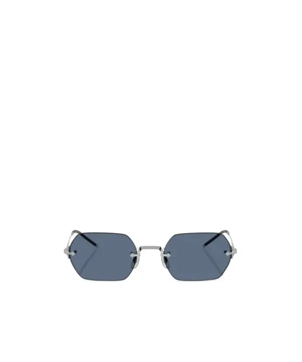 Oliver Spencer Hexagonal Frame Sunglasses - Blue