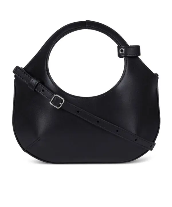 COURREGES Holy Mini Top Handle Bag - Black