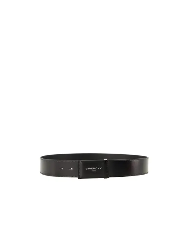Givenchy Antigona Logo Buckle Belt - Black