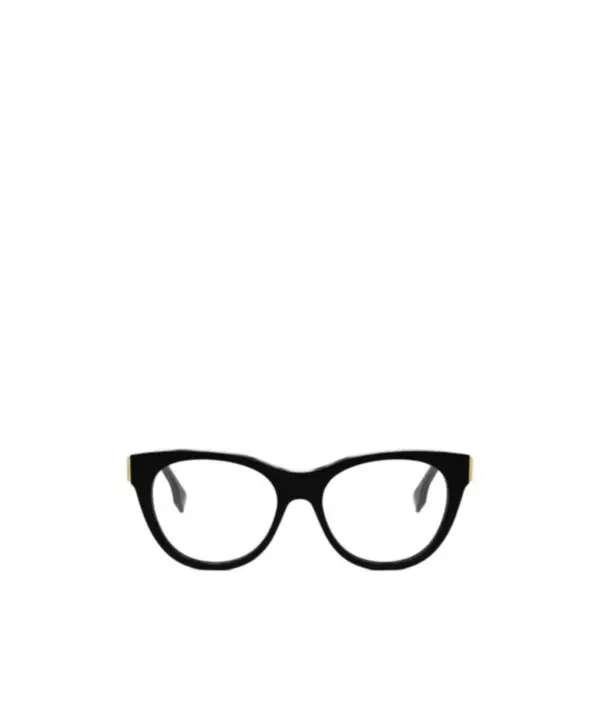 Fendi Cat Eye Eyeglasses - Black