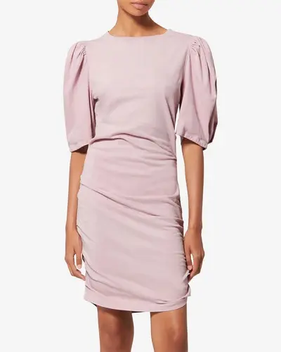 Isabel Marant Étoile Mylda Gathered Mini Dress - Pink