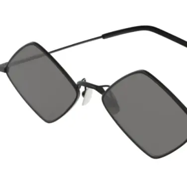 Saint Laurent Black Square Frame Sunglasses