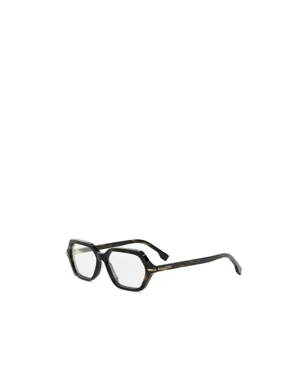 Fendi Selleria Geometric Frame Eyeglasses