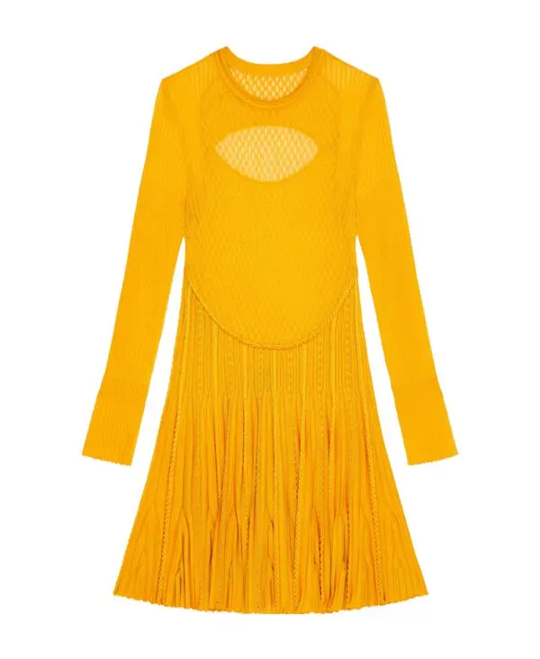 Givenchy Crewneck Long-sleeved Dress