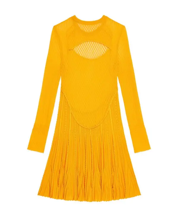 Givenchy Crewneck Long-sleeved Dress